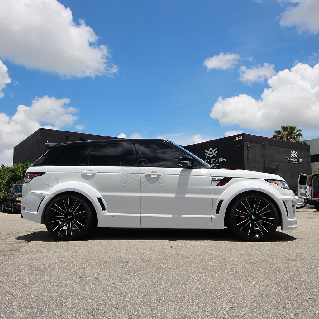White Range Rover Sport Avorza by Alex Vega of The Auto Firm - The Auto ...