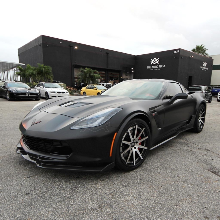 chevy-corvette-matte-black-avm21-avorza-alex-vega-auto-firm-1 - The ...